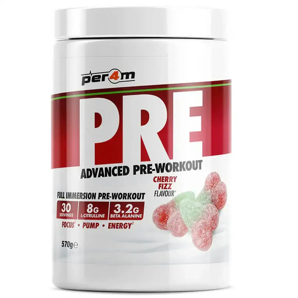 Per4m Advanced Pre-Workout Stim 570gr Cherry Fizz | Skroutz Romania
