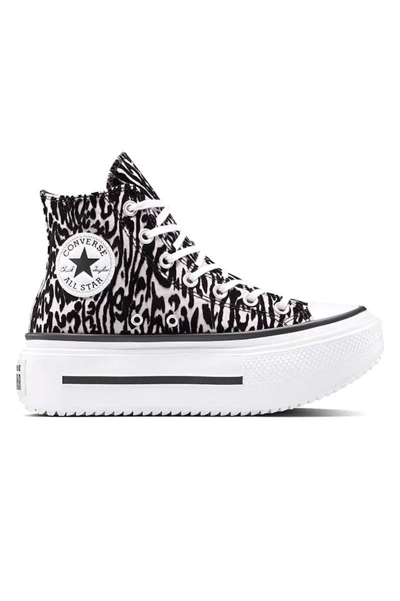 Converse Chuck Taylor All Star Γυναικεία Flatforms Μποτάκια Black ...
