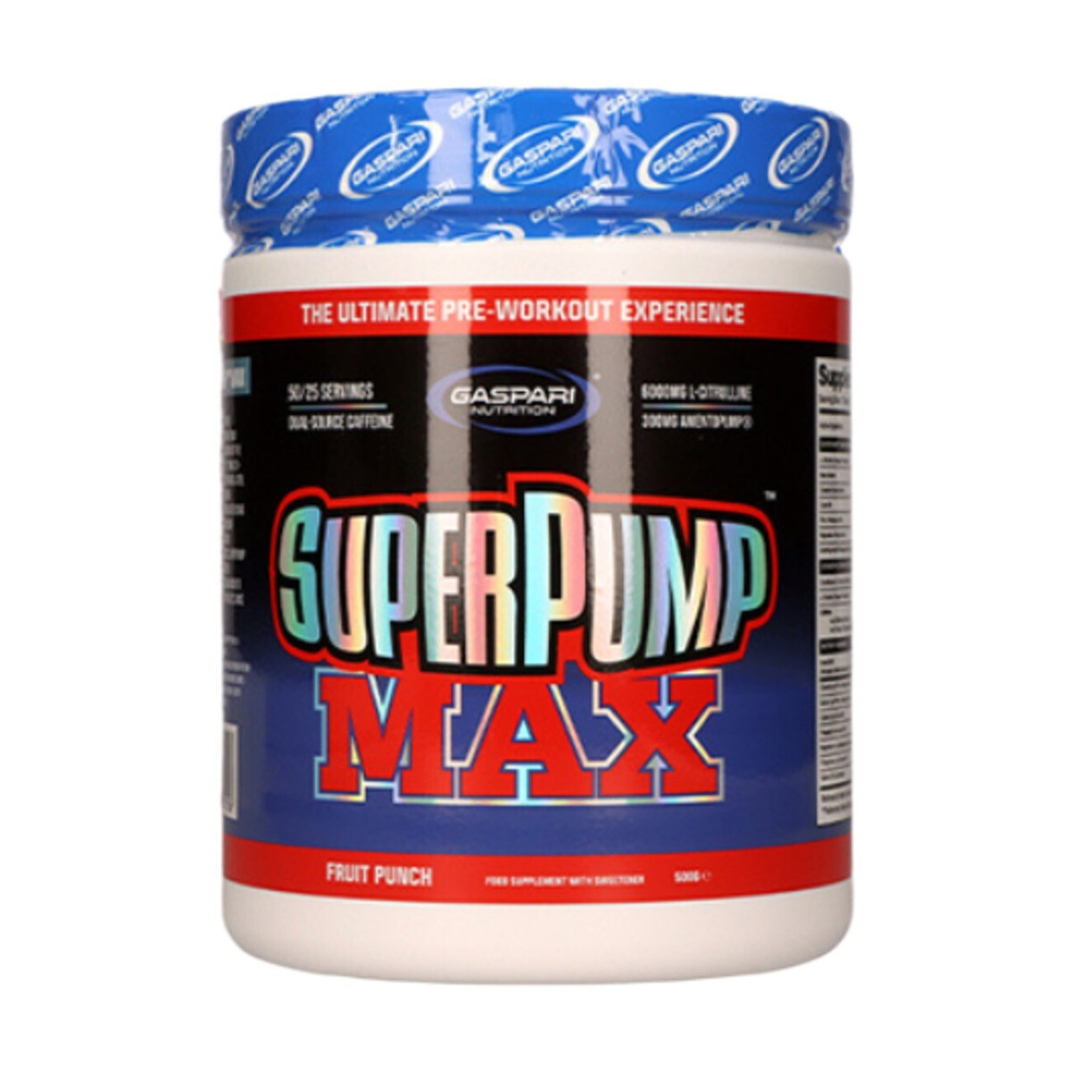 Gaspari Superpump Max Ειδικό Συμπλήρωμα Διατροφής 500gr Fruit Punch | Skroutz Cyprus