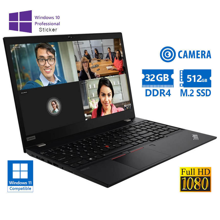 Lenovo ThinkPad T15 Gen 1 Refurbished Grade A 15.6" (Core i7-10610U ...