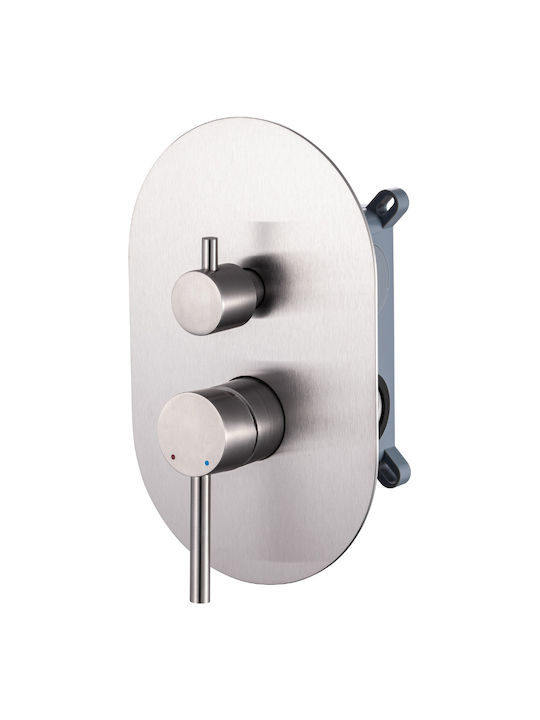 Piccadilly 1311080045 Μίκτης Μπαταρίας Εντοιχισμού για Ντουζιέρα 2 ...