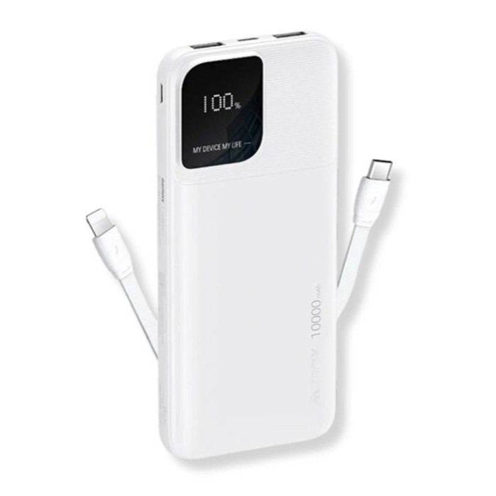 Remax RPP-657 Power Bank 10000mAh με 2 Θύρες USB-A Λευκό | Skroutz Cyprus