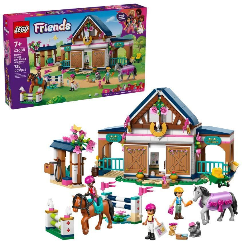 LEGO Freunde Horse Stable and Riding Academy für 7+ Jahre Jahre ...