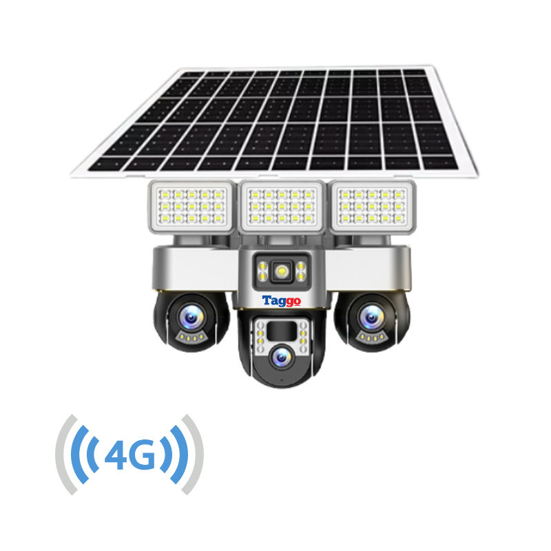 Taggo V380-SOLAR-3P4A-LIGHT-4G Κάμερα Παρακολούθησης 4G 12MP Αδιάβροχη ...