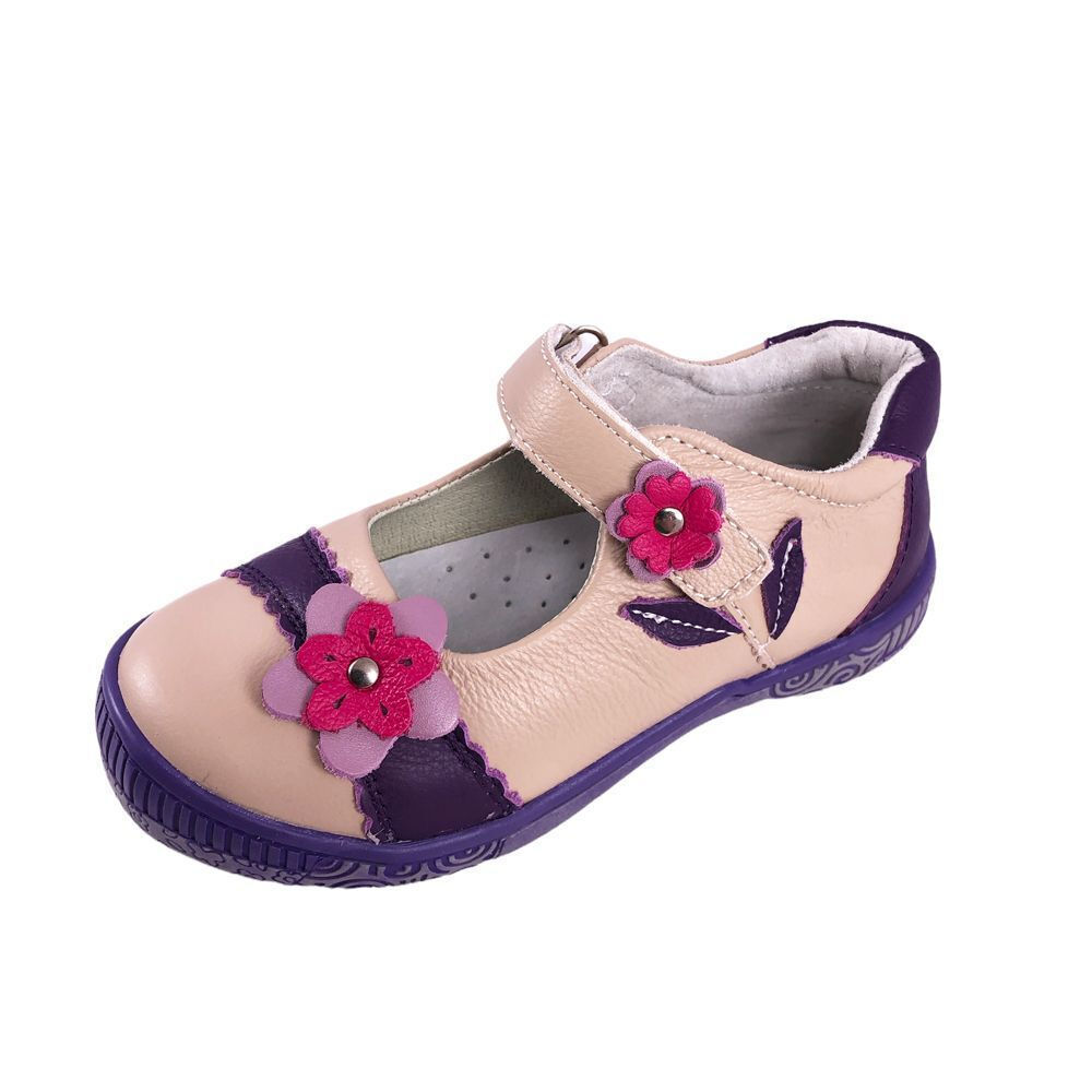 Chippo Παιδικές Μπαλαρίνες με Σκρατς Δερμάτινες Μπεζ 122803 | Skroutz.gr