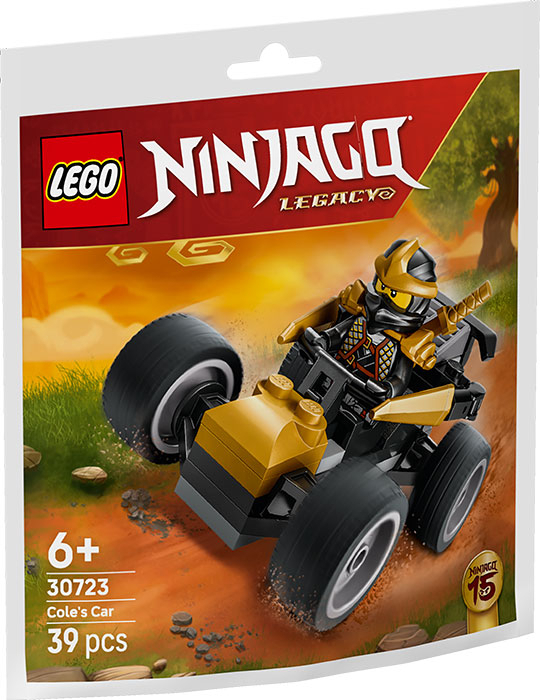 LEGO Ninjago Ninja Cole's Car για 6+ ετών Ετών 39τμχ 30723 | Skroutz.gr