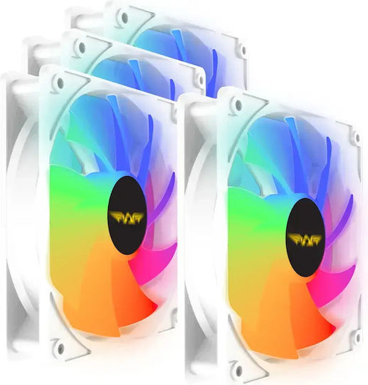 Armaggeddon 6000 Pro Case Fan 120mm with ARGB Lighting and Connection 4 ...